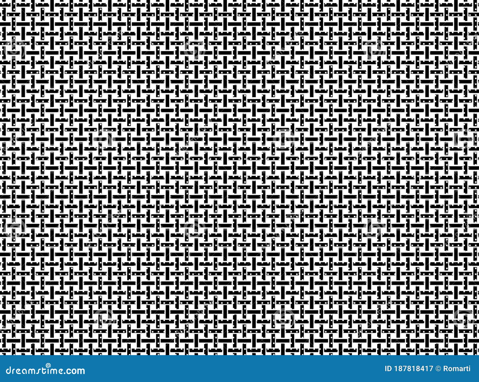 Black and White Textured Grid Background Stock Illustration ...