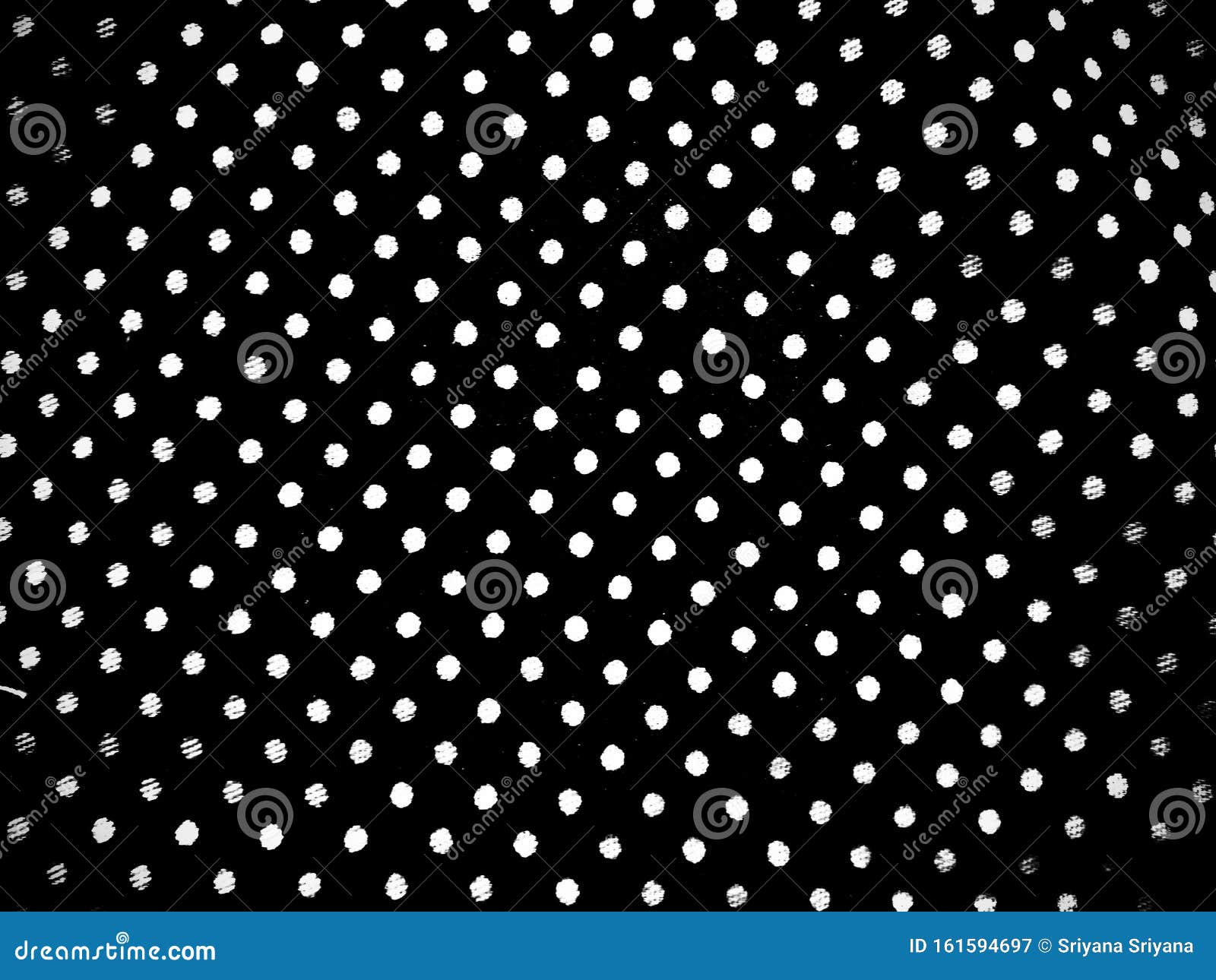 Black and White Textures of Fabric Dot Motif Stock Image - Image of ...