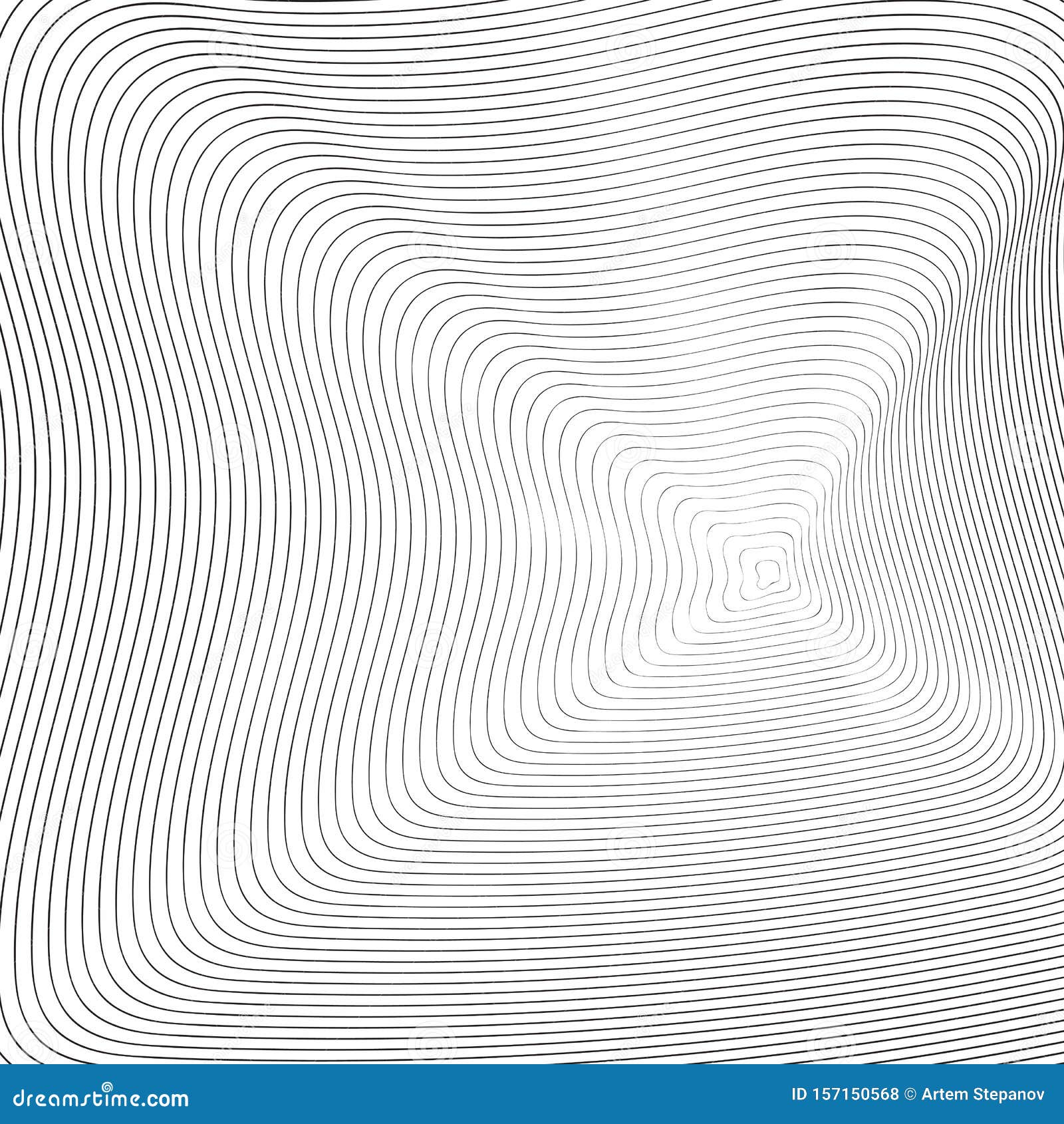 Black and White Thin Line Abstract Background Stock Vector ...