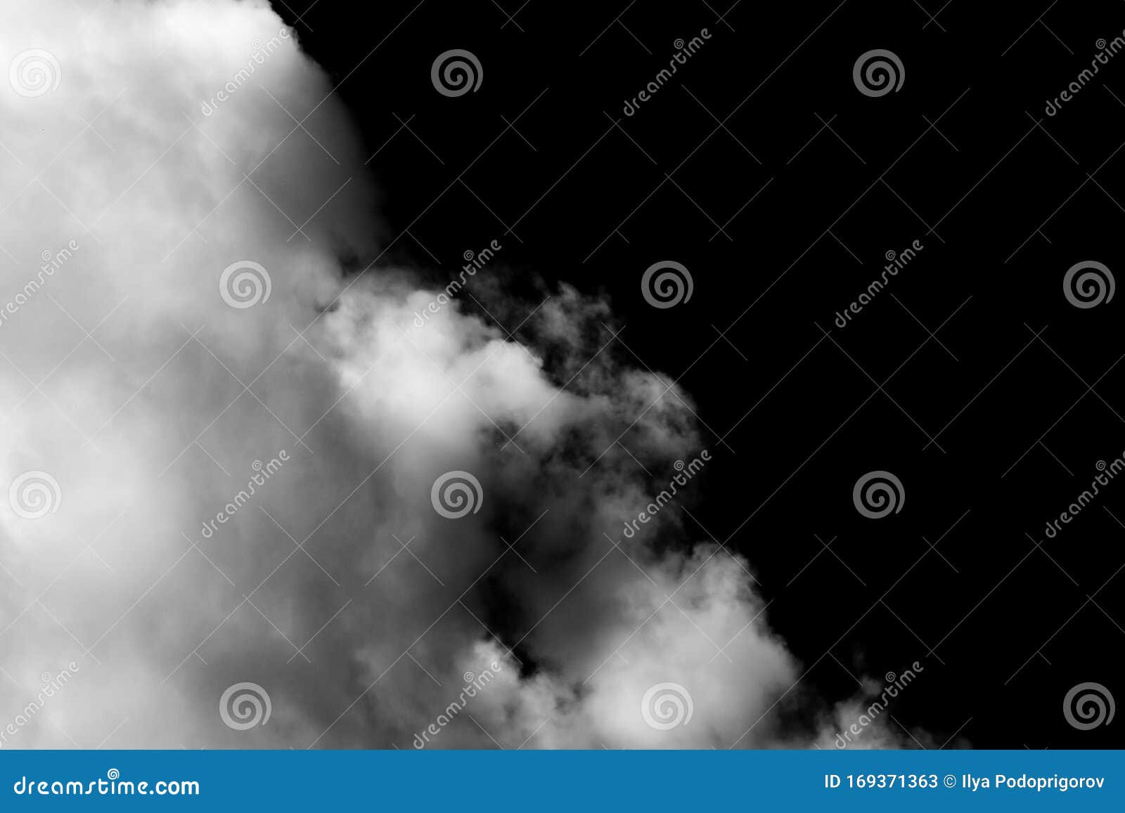 Black and White Thunderstorm Dramatic Clouds Background Texture Stock ...