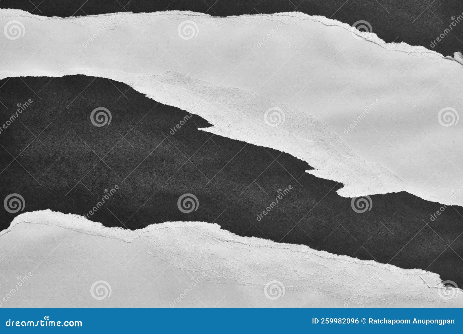 Black and White Torn Paper Collage Style, Ripped Paper Effect, Texture ...