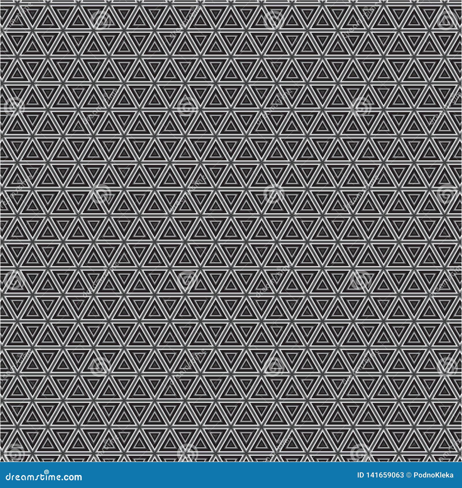Black and White Symmetrical Triangle Clothing Fabric Vector Background ...