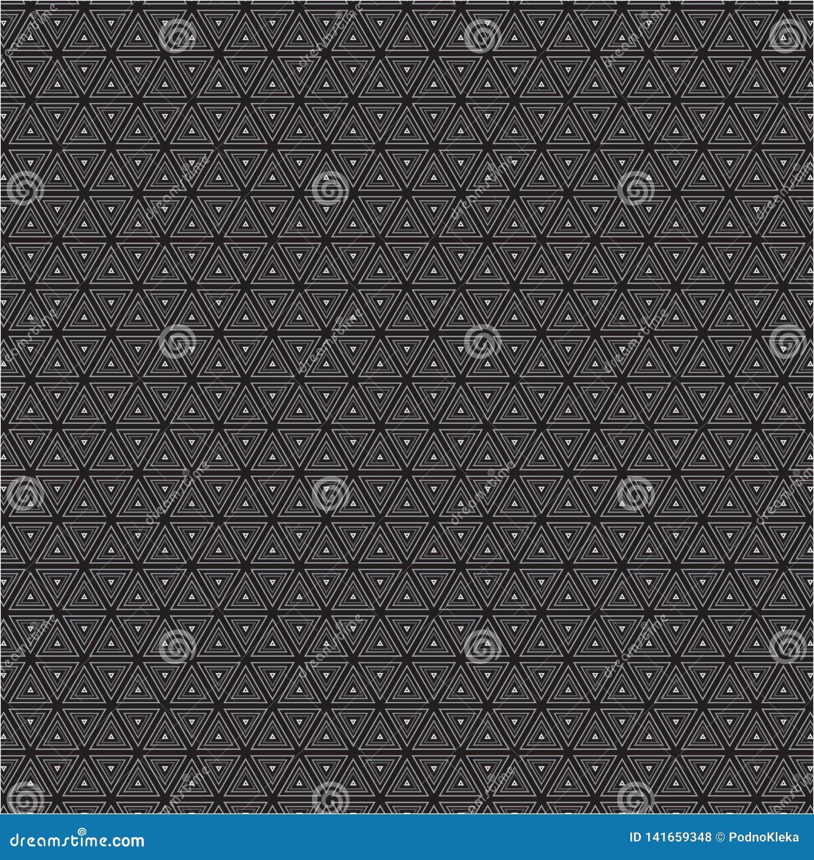 Black and White Symmetrical Triangle Clothing Fabric Vector Background ...