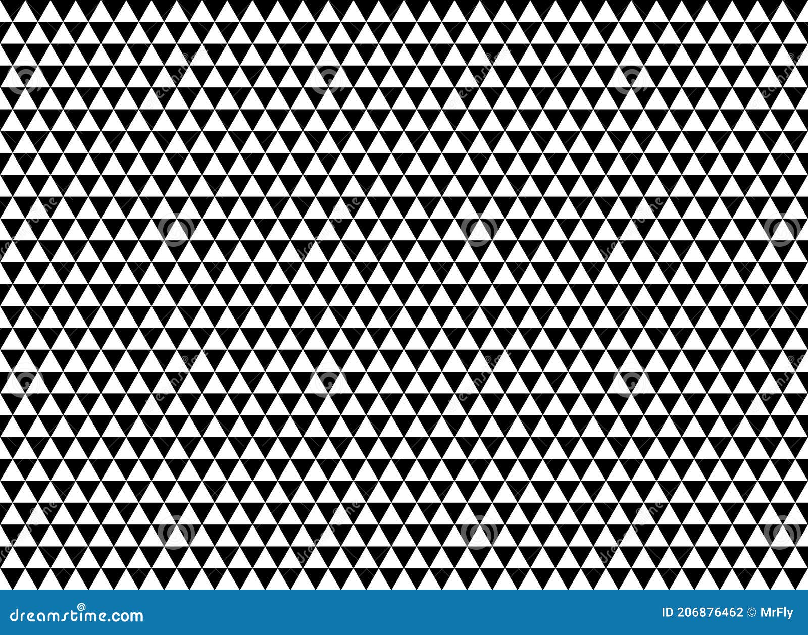 Black and White Triangle Pattern, Vector Illustration Stock Vector ...