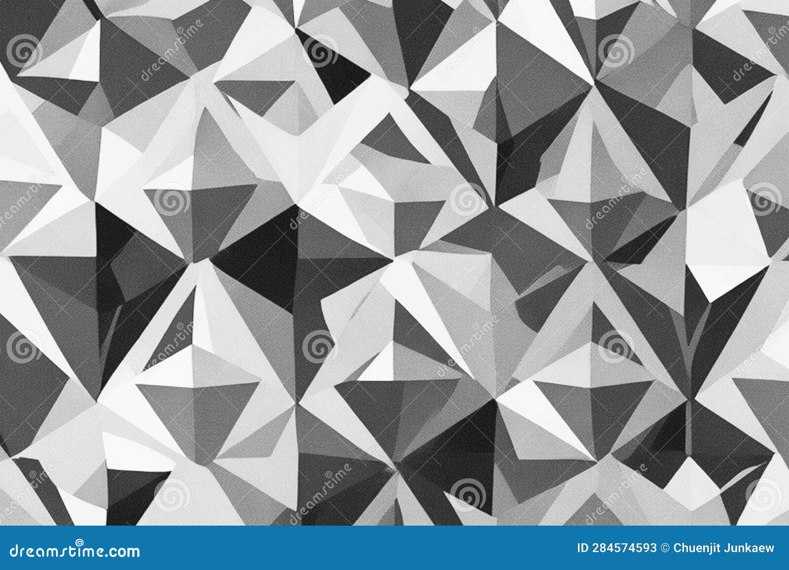 The Black and Grey Triangle Shape Background Stock Illustration ...