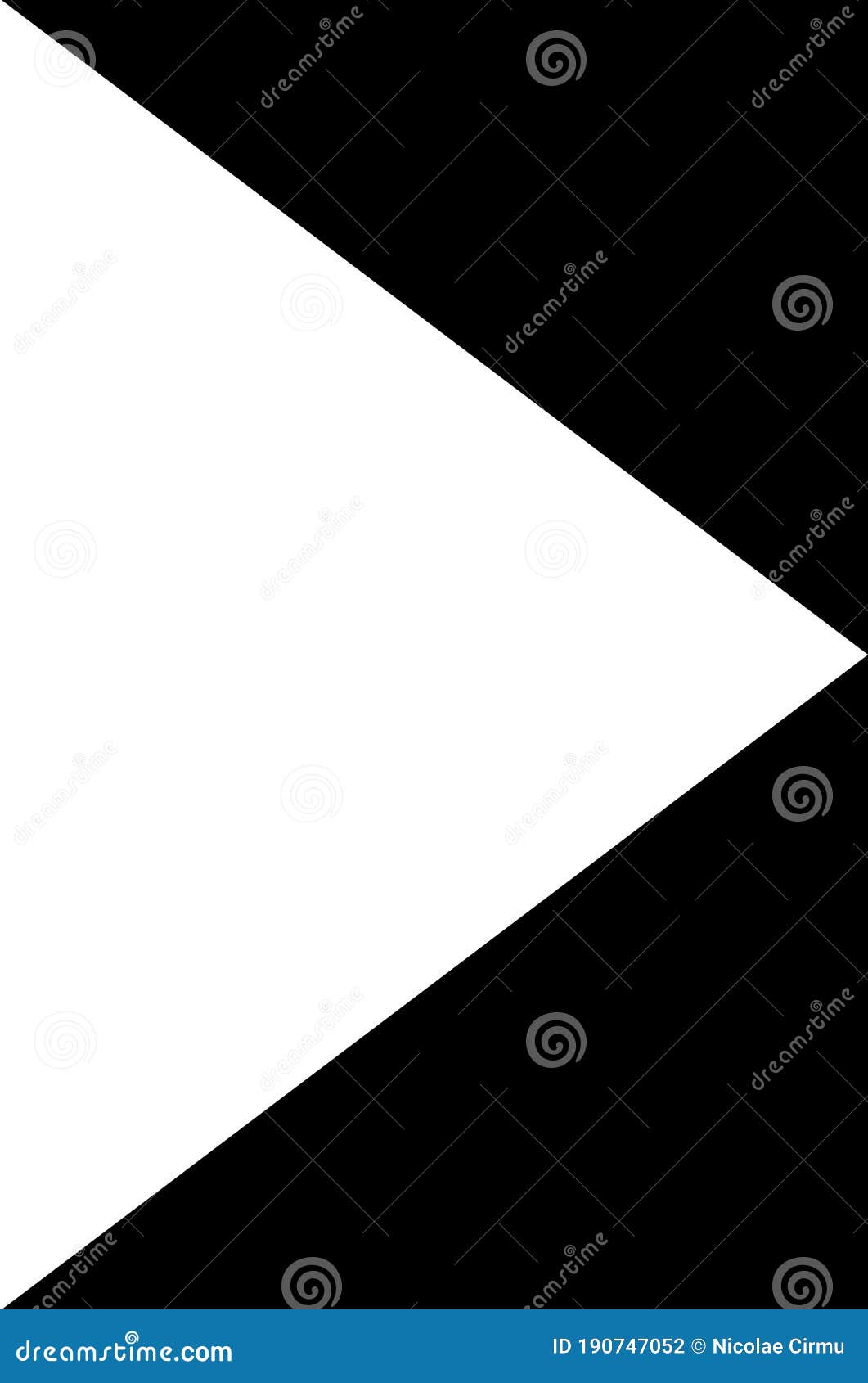 Black and White Triangles, Paper Sheets Background, Two White Triangles ...
