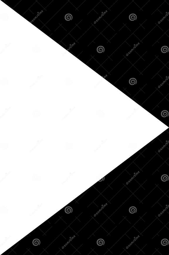 Black and White Triangles, Paper Sheets Background, Two White Triangles ...