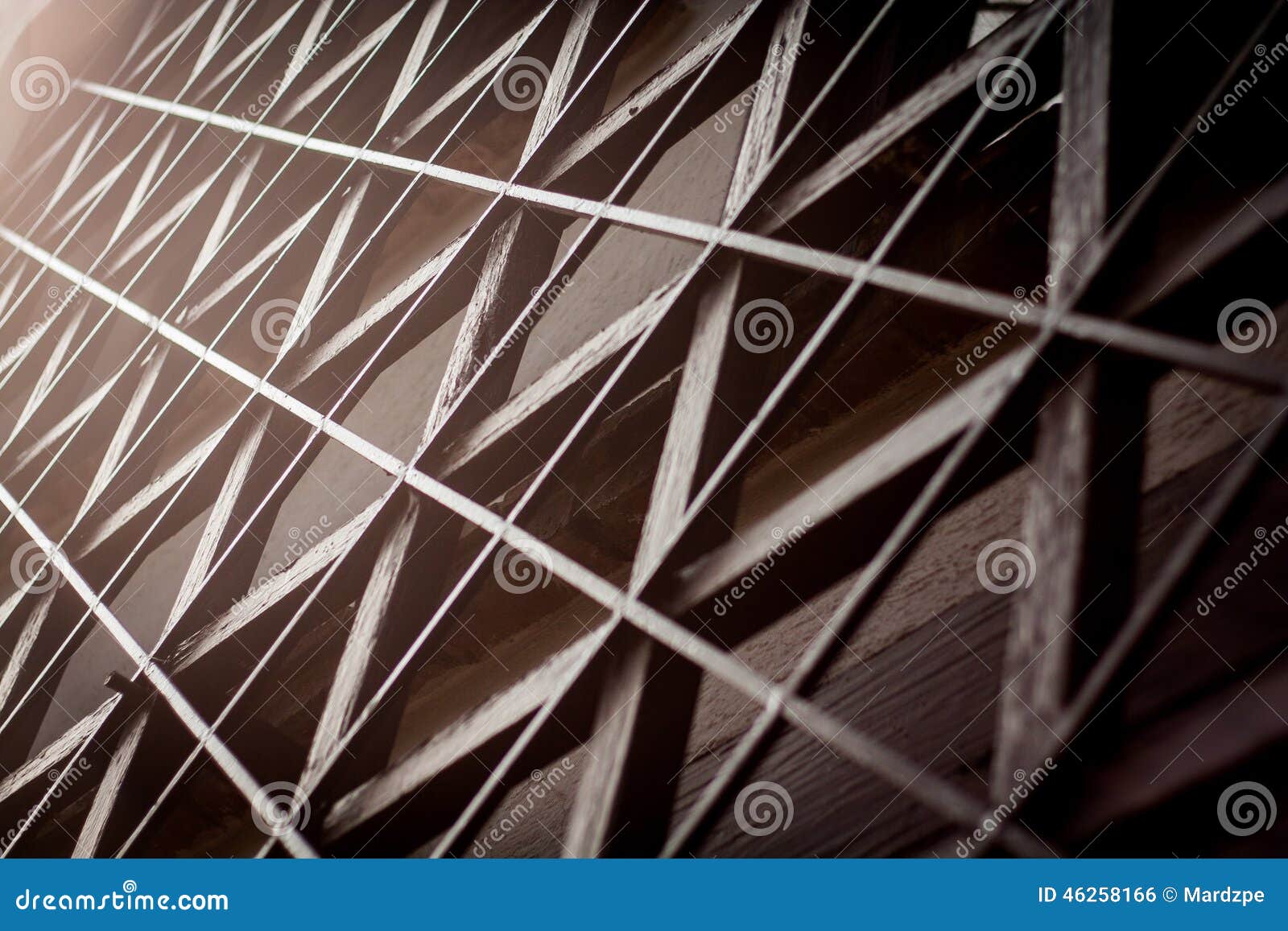 Black and White Triangular Architecture Abstract with Perspective Stock ...