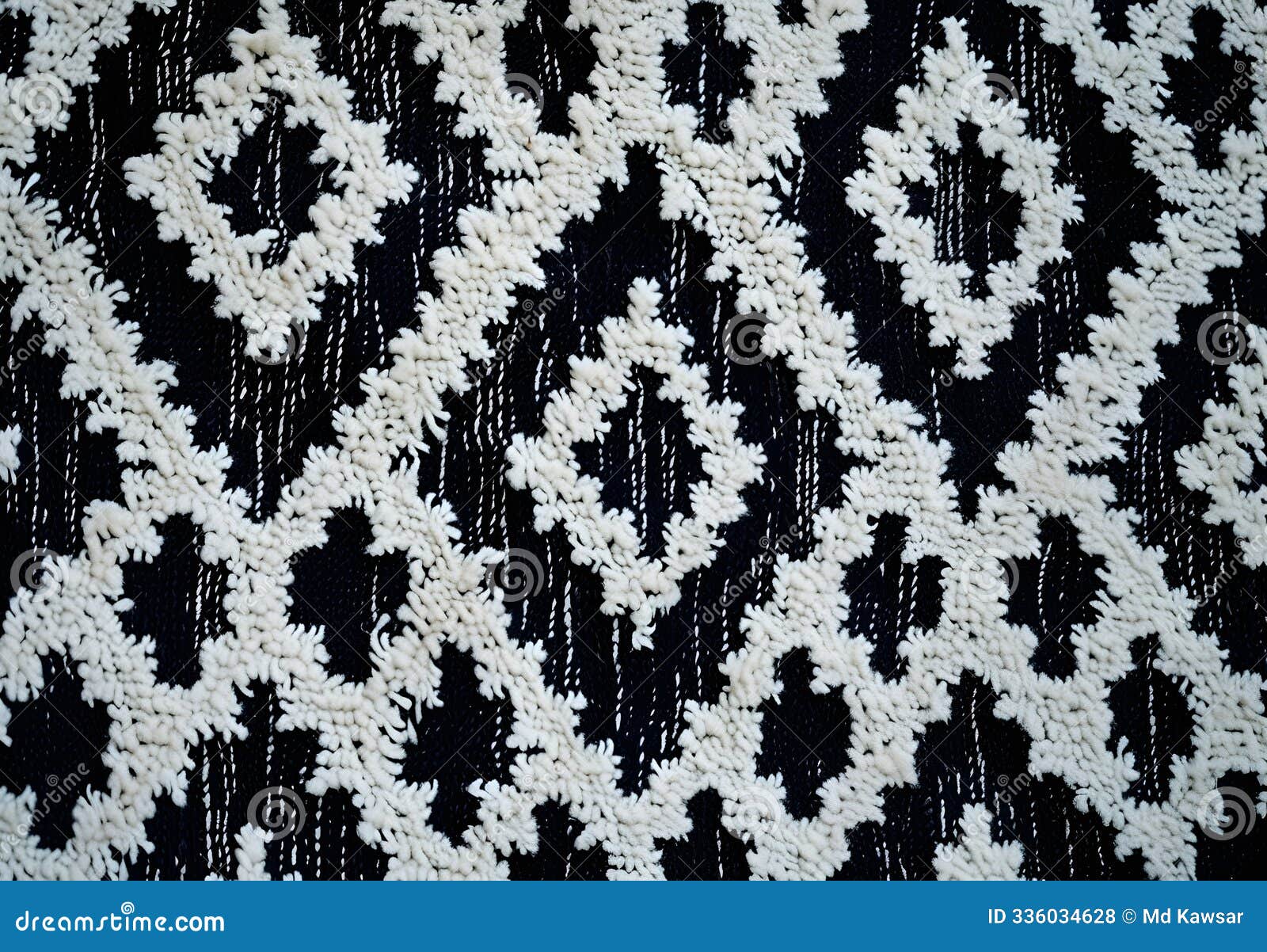 Black and White Tribal Diamond Pattern Carpet Texture Stock ...