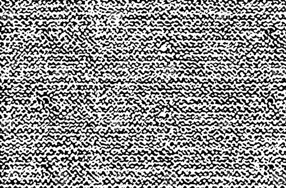 Abstract Distress Texture, Black and White Vector Pattern Stock Photo ...