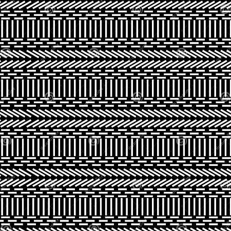 Black and White Seamless Modern Geometric Pattern of Lines and Squares ...