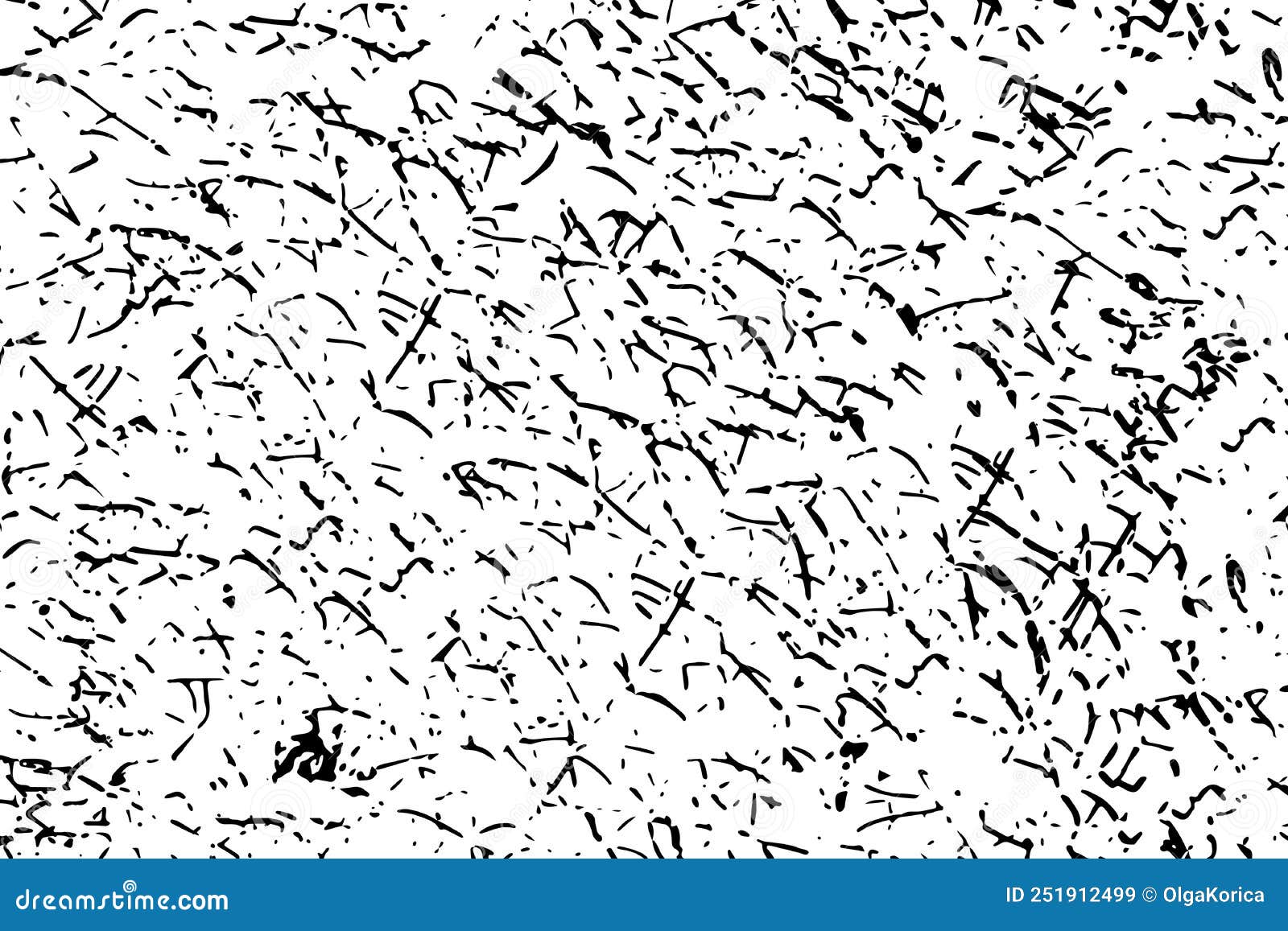 Black and White Vector Texture Broken Glass Crack Scratch Background ...