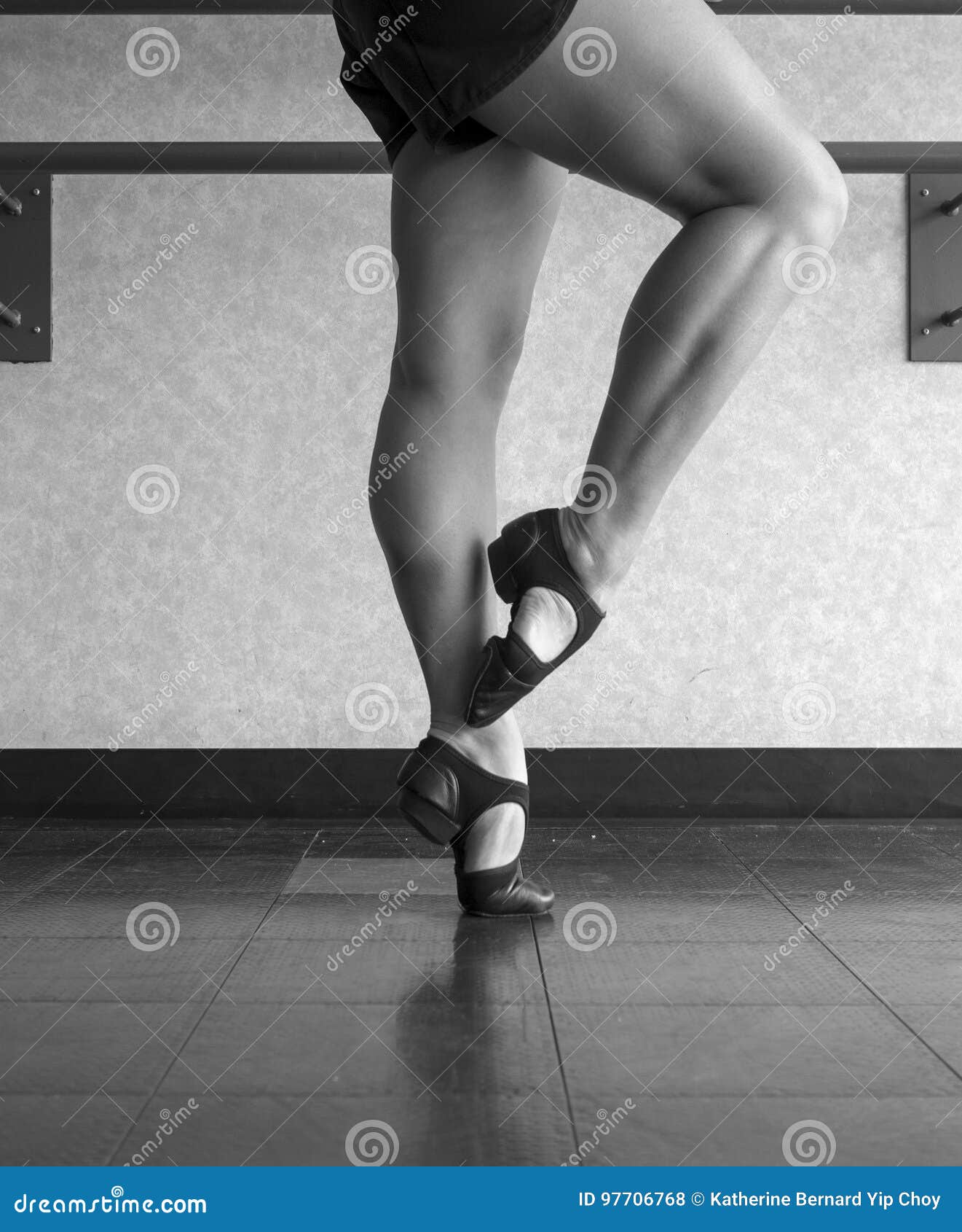 Retire Position Legs Ballerina Royalty-Free Stock Image | CartoonDealer ...