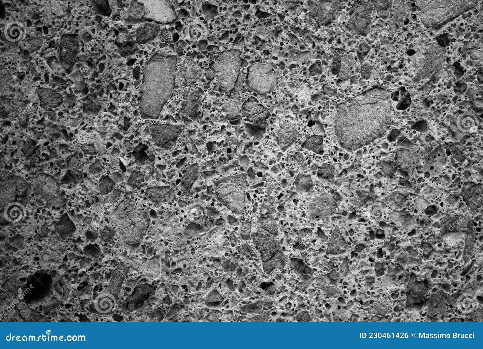 Porous Concrete Coverings Background Stock Photo | CartoonDealer.com ...