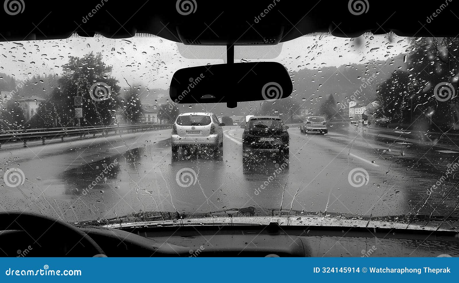 Windshield Wipers For Cars On A White Background. Car Part. Stock Image ...