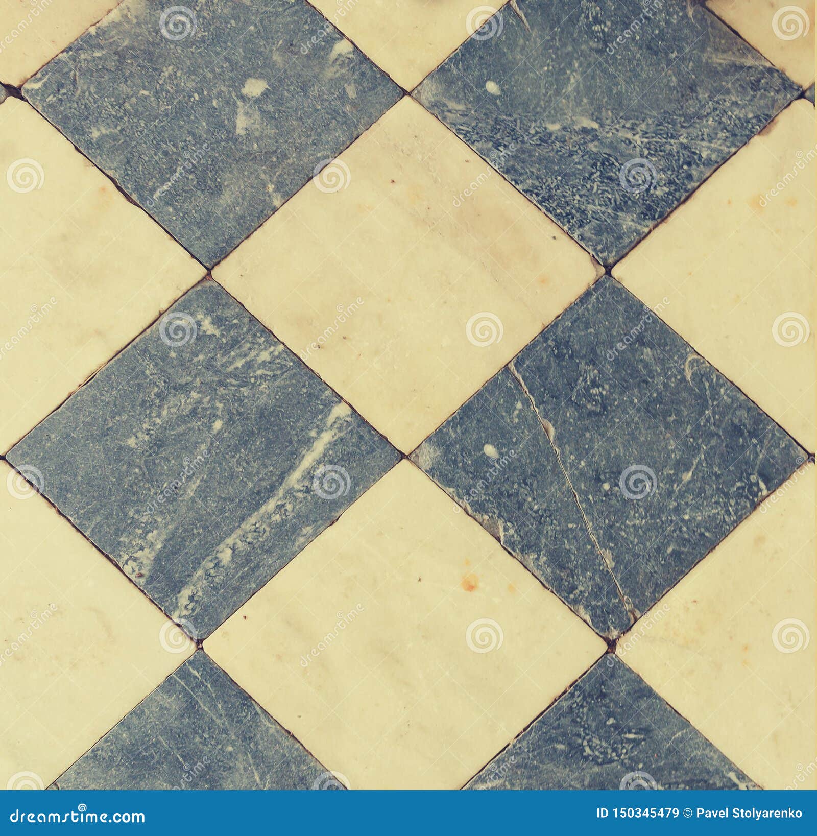 Black and White Vintage Chess Tile Stock Image - Image of concept ...