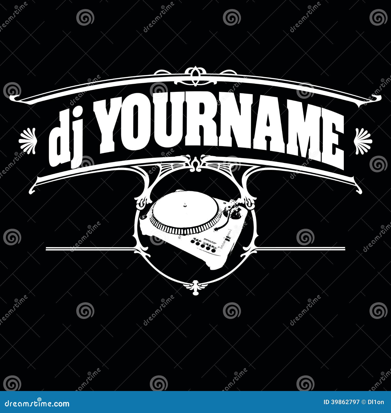 Dj Product Stock Illustrations – 142 Dj Product Stock Illustrations ...