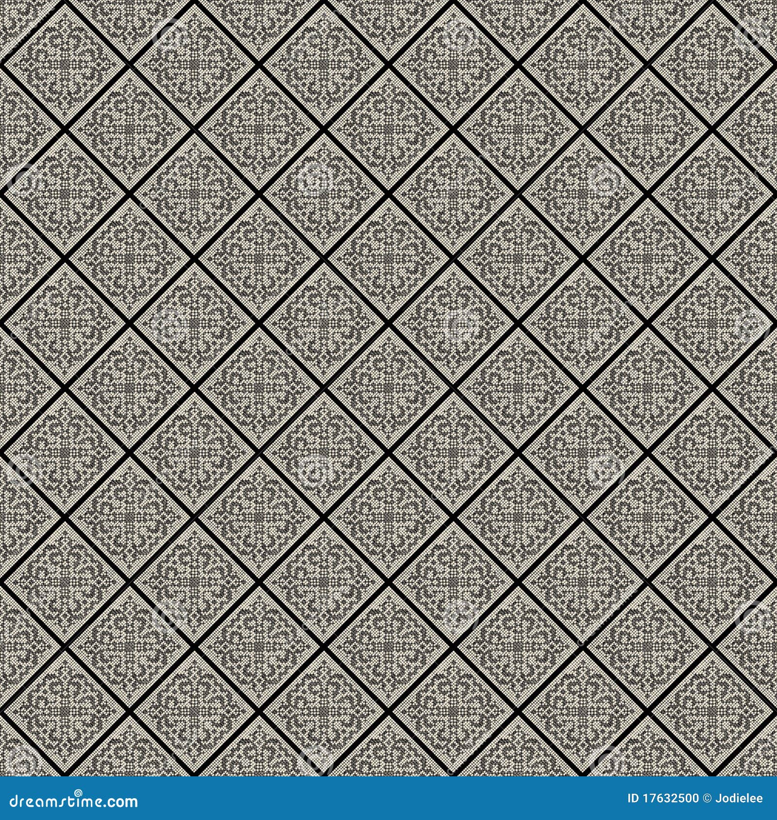 Black and White Vintage Lace Background Pattern Stock Illustration ...