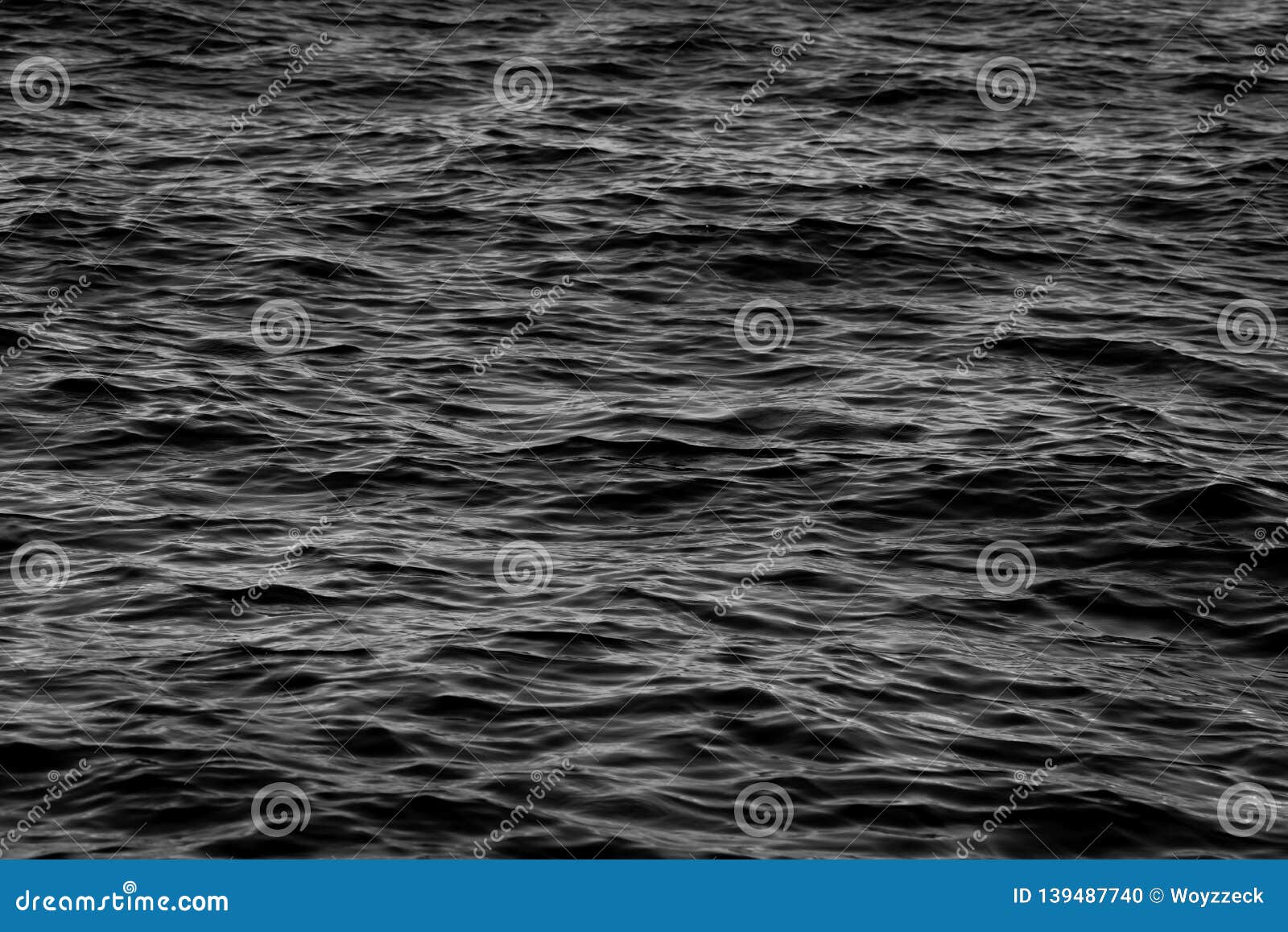 Black and White Water Waves Texture or Background Stock Photo - Image ...