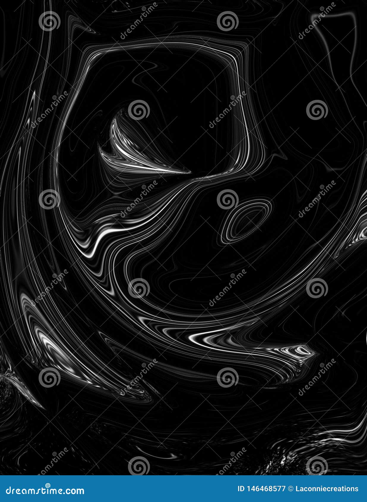 Black and White Wavy Abstract Background. Stock Image - Image of wave ...