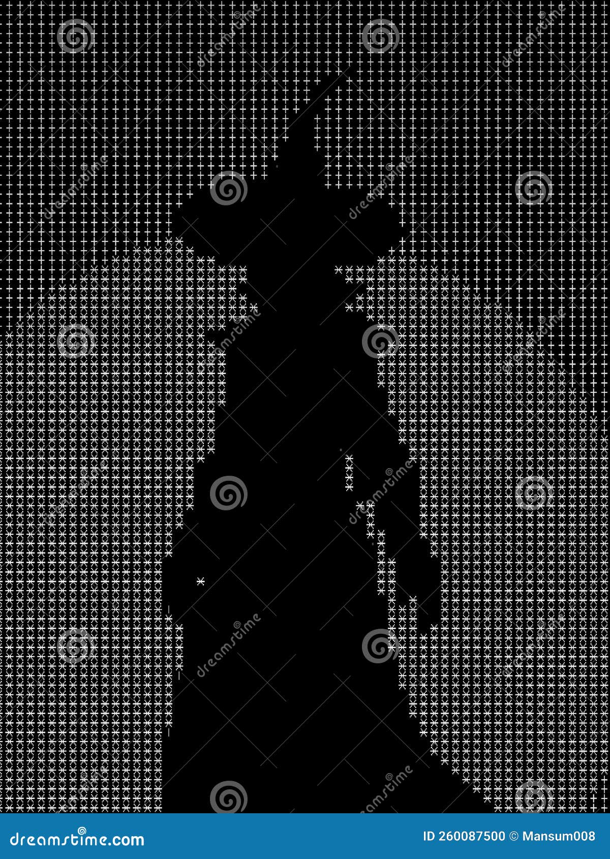 Black and White of Witch Shape Stock Illustration - Illustration of ...