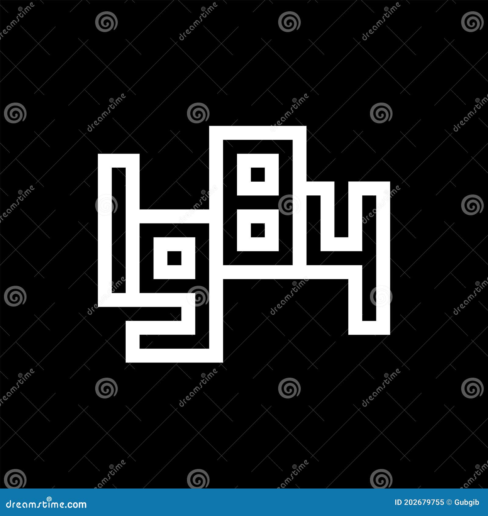 Black and White Year 1984 Text Stock Vector - Illustration of ...