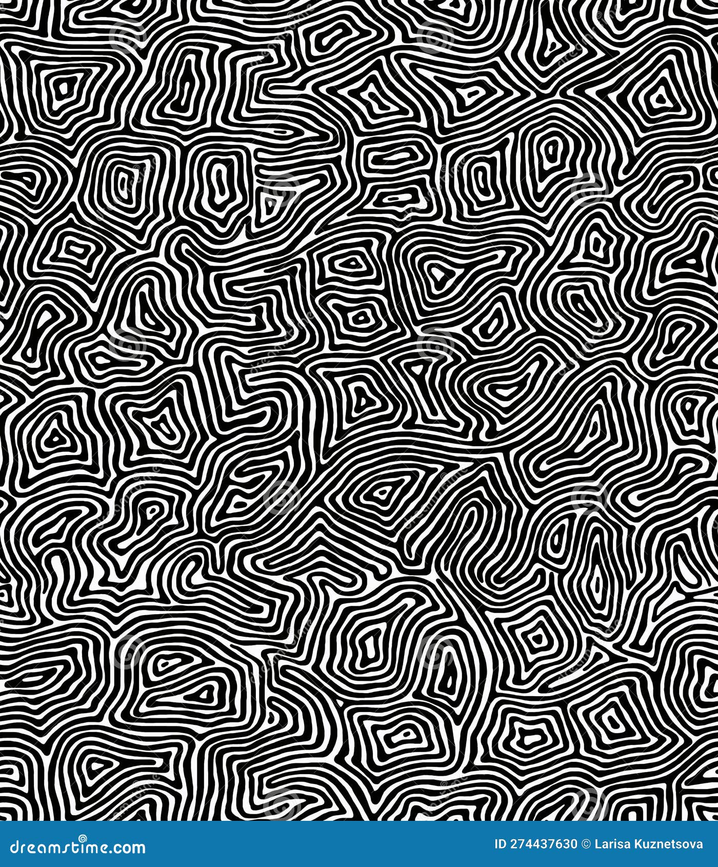 Black and White Zigzag Pattern Hand-drawn, Zebra Coloring.S Stock ...
