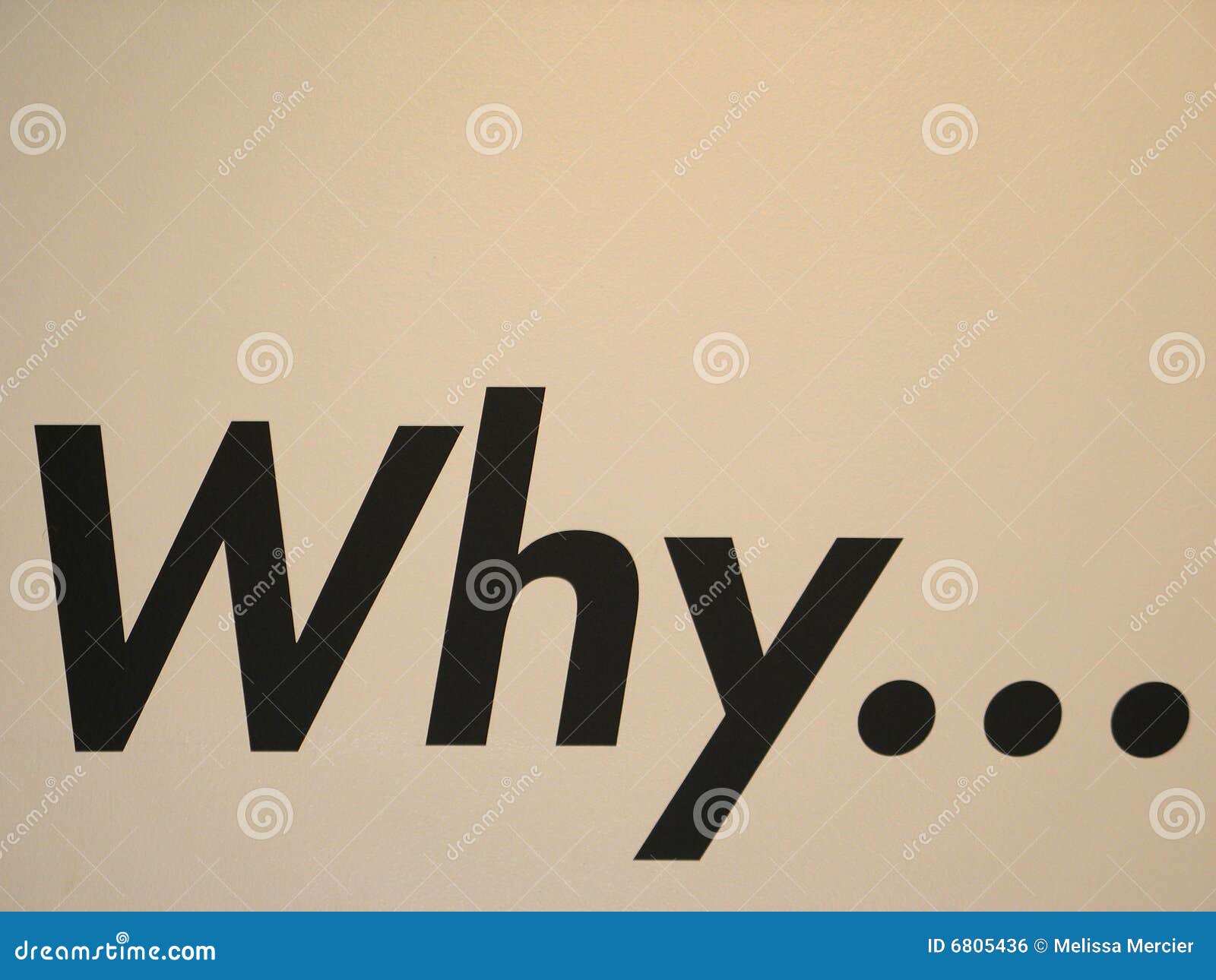 Black why .. stock photo. Image of horizontal, word, question - 6805436