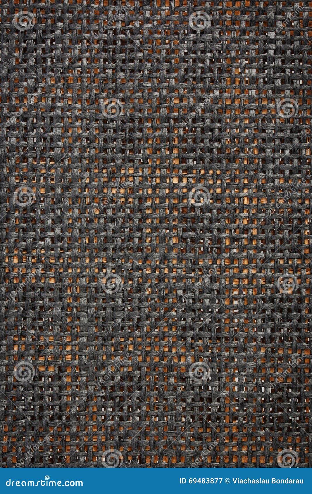 Black Wicker Polyethylene Background. Dark Texture Stock Photography ...