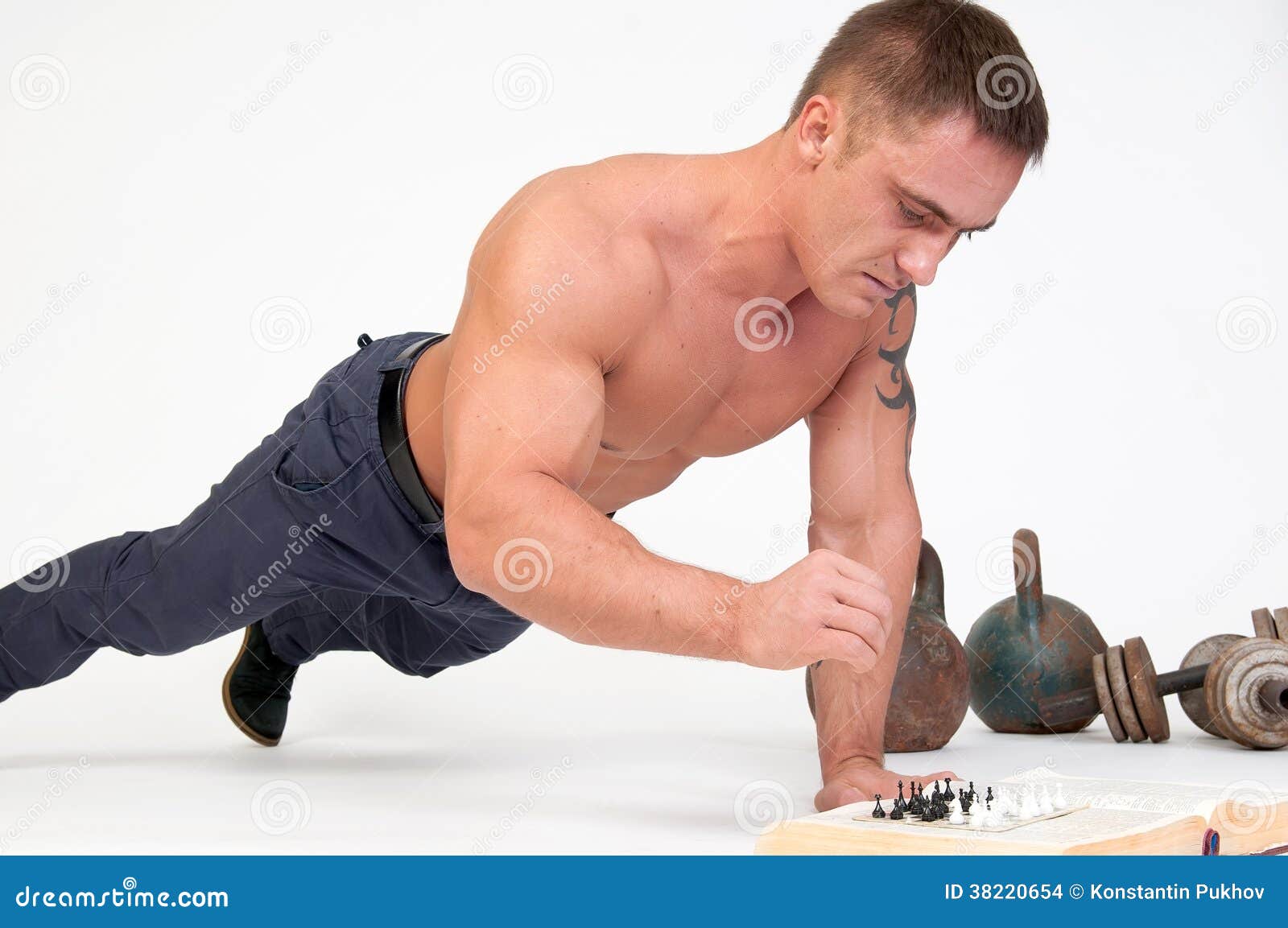 Black win stock photo. Image of exercise, book, bodybuilder - 38220654