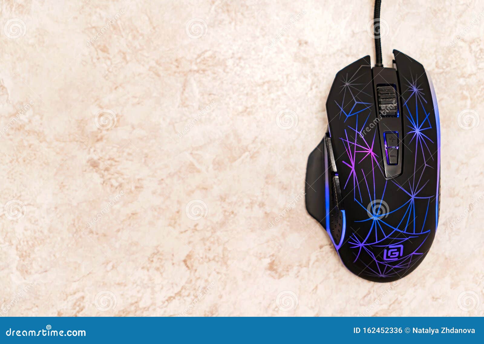 Black Mouse on the Table Top. Stock Photo - Image of seat, laptop ...