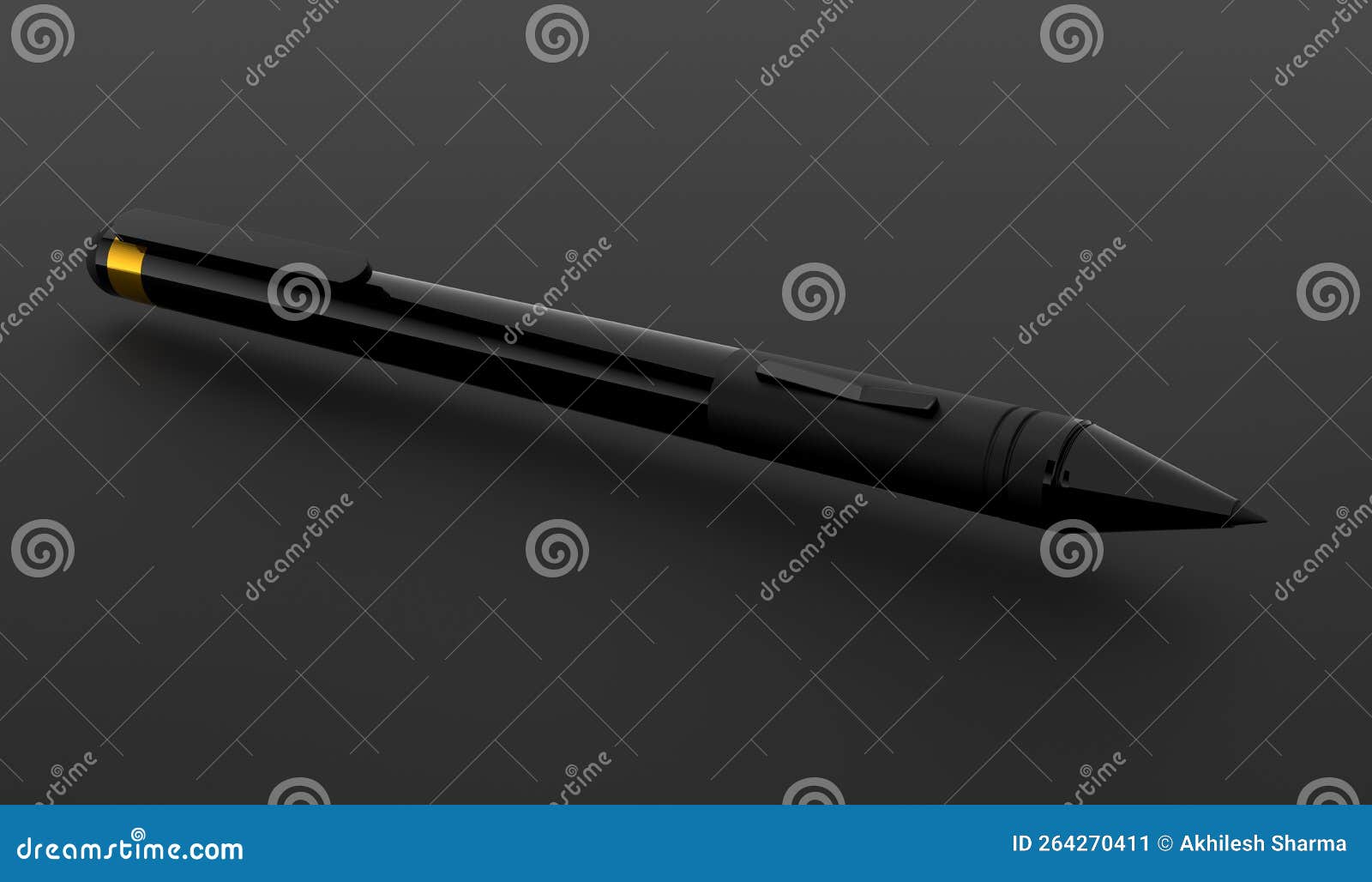 Black Wireless Stylus Pen for Tablet, Phones or Graphic Design Tablet ...
