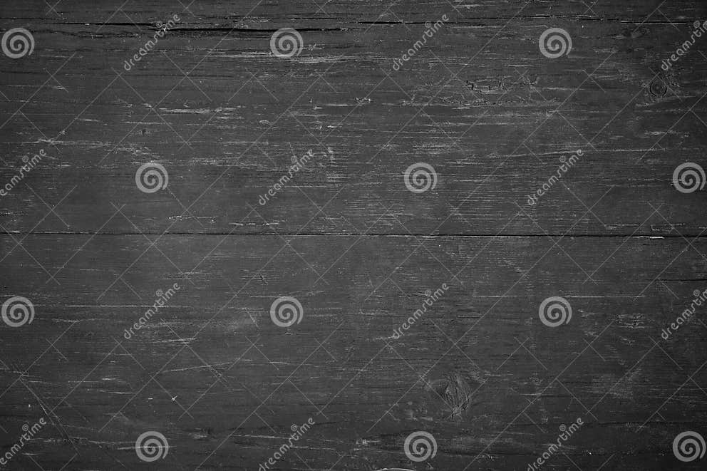 Black Wood Texture. Surface of Dark Boards with Copy Space. Abstract ...