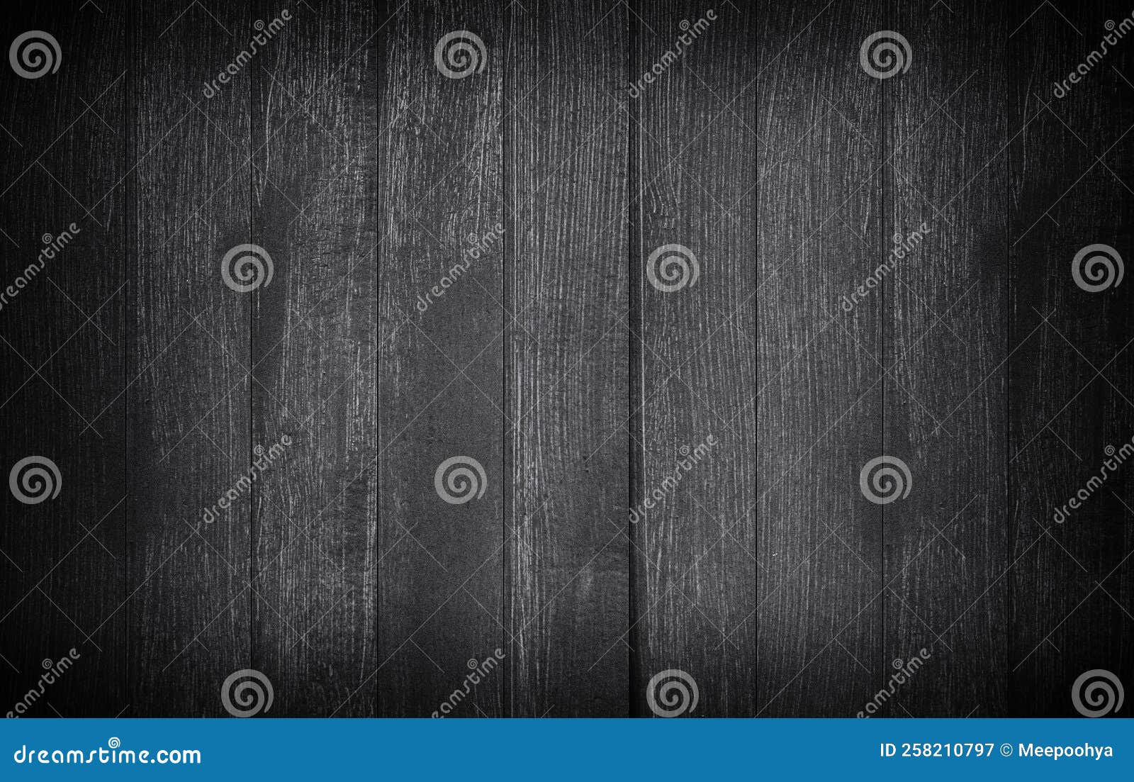 Black Wooden Boards of Plank Background Stock Image - Image of hole ...