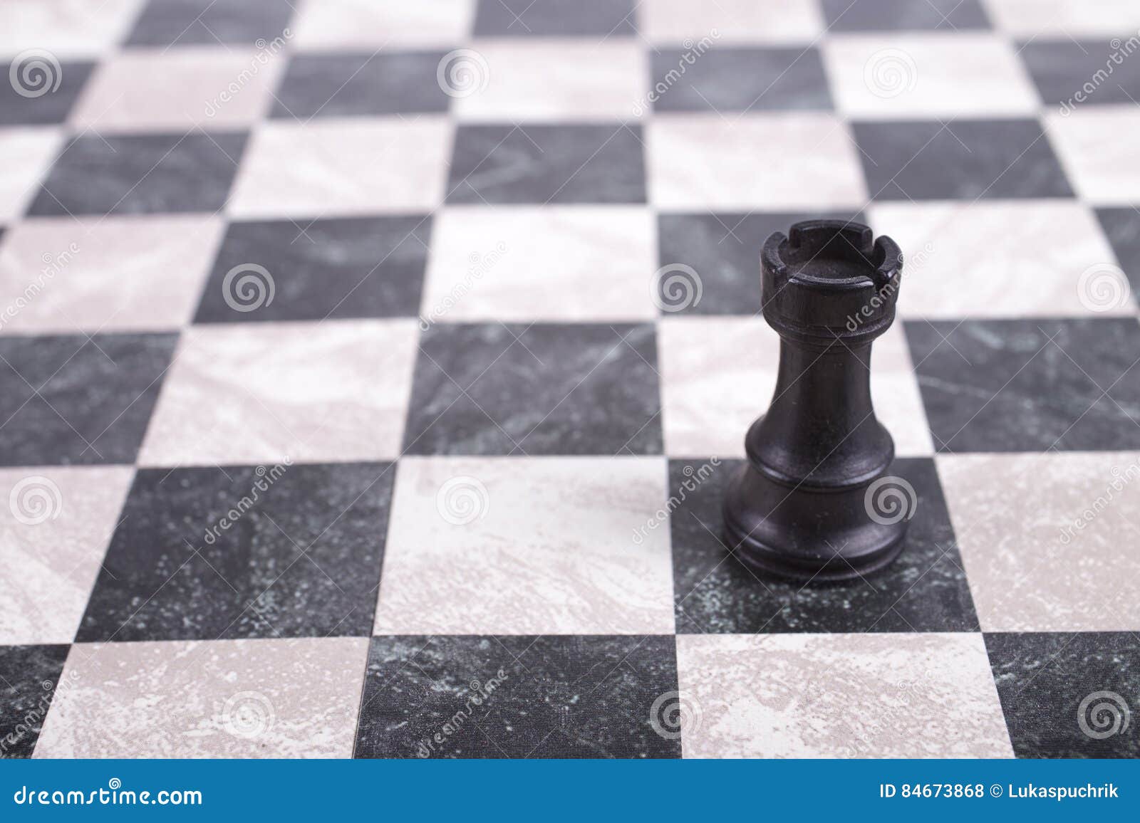 Black Wooden Rook on Chessboard Stock Photo - Image of choice, chess ...