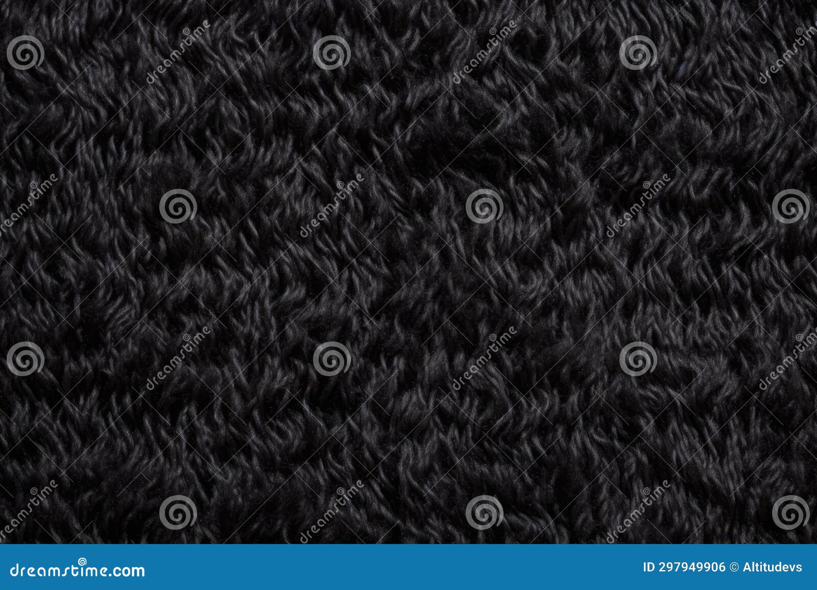 Black Wool Texture Up Close Stock Photo - Image of close, generated ...