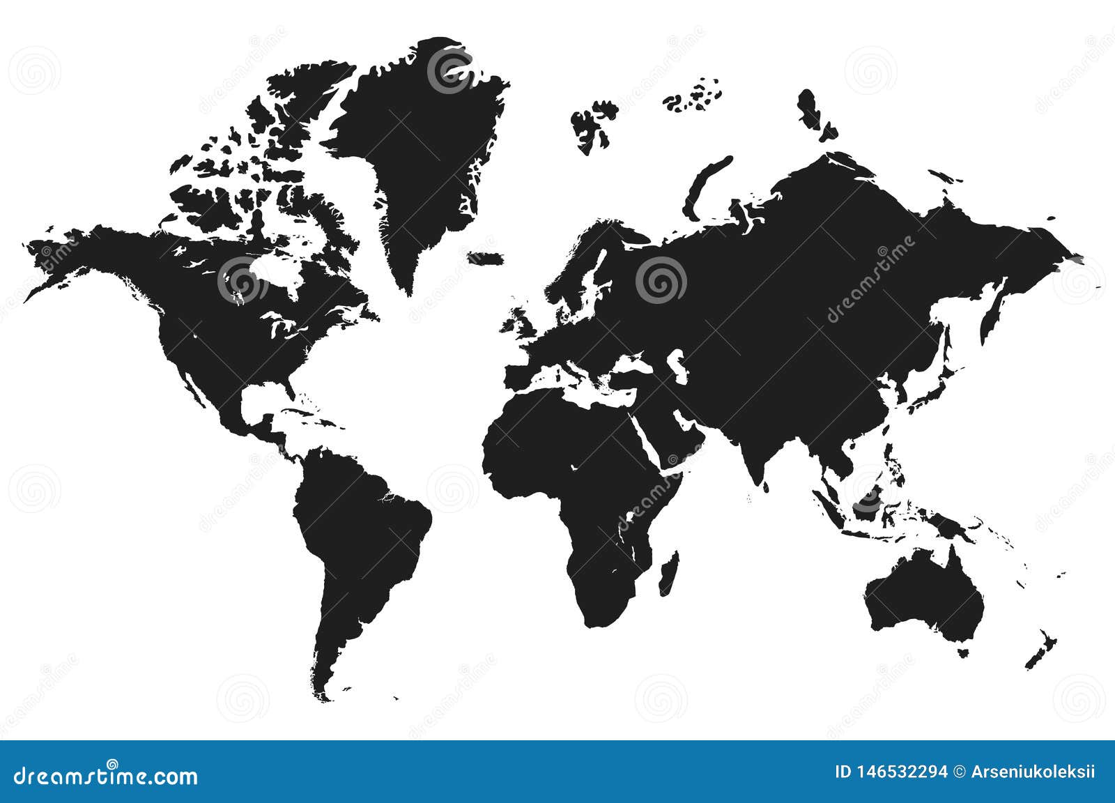 World Map Stencil Royalty-Free Stock Photography | CartoonDealer.com ...
