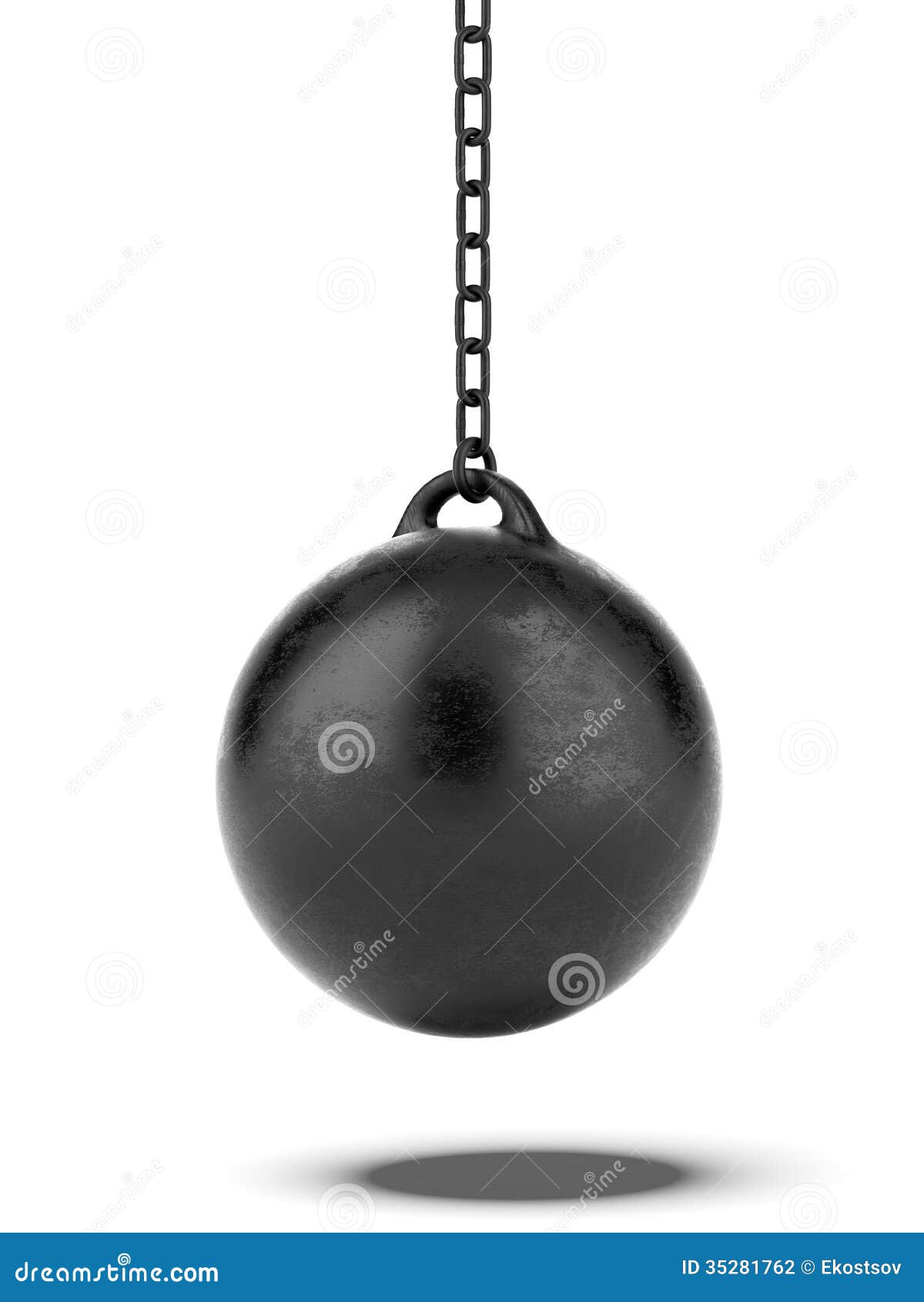 Wrecking Ball Crane Vector Silhouette Isolated On White. Under ...