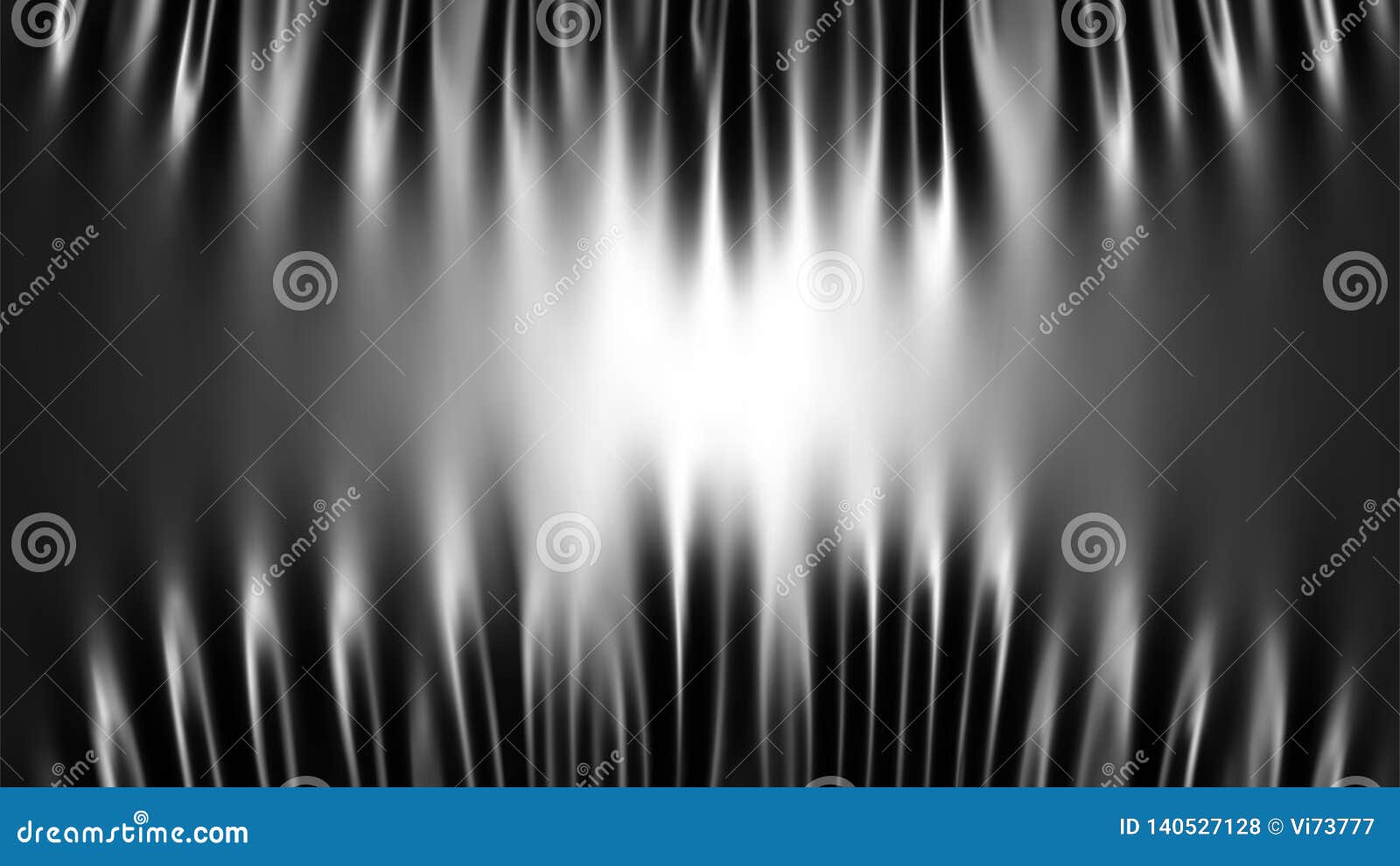 Black Wrinkled Creased Fabric Texture Background. Vector Illustration ...