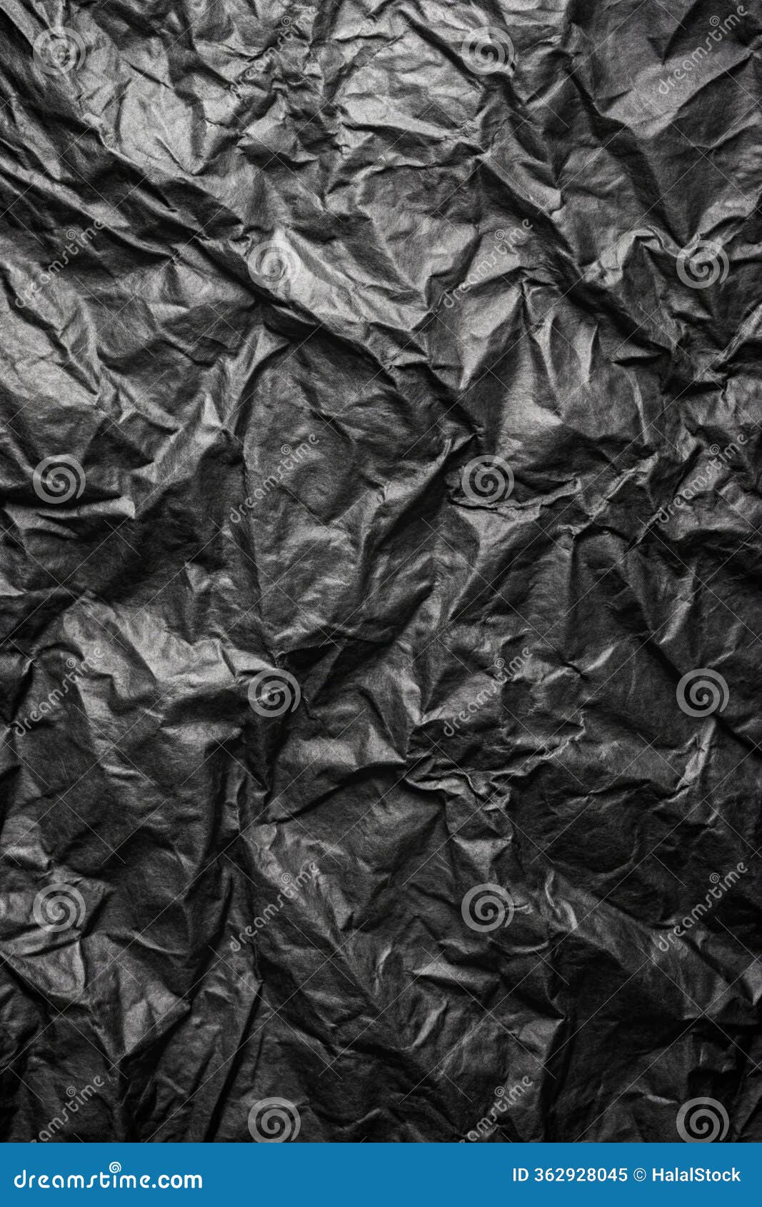 Black Wrinkled Paper Texture Royalty-Free Stock Photo | CartoonDealer ...