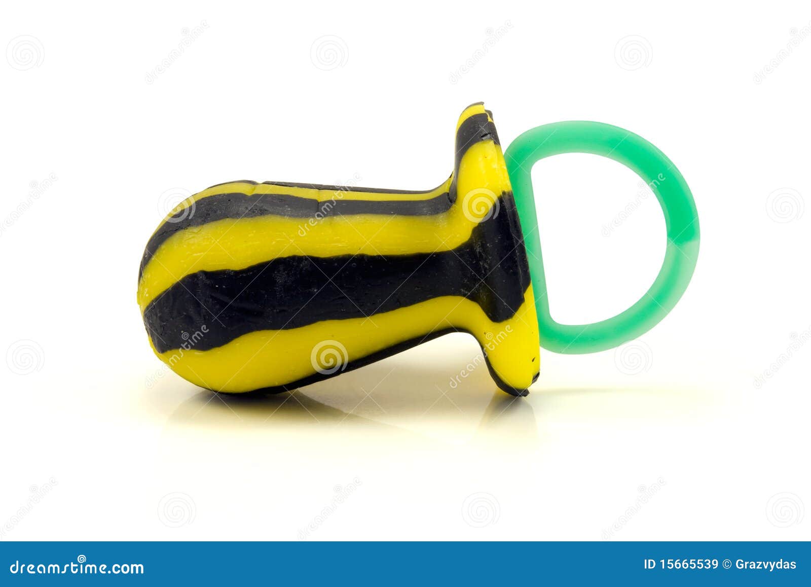 Black and Yellow Candy Pacifier Stock Image - Image of sugar, gourmet ...