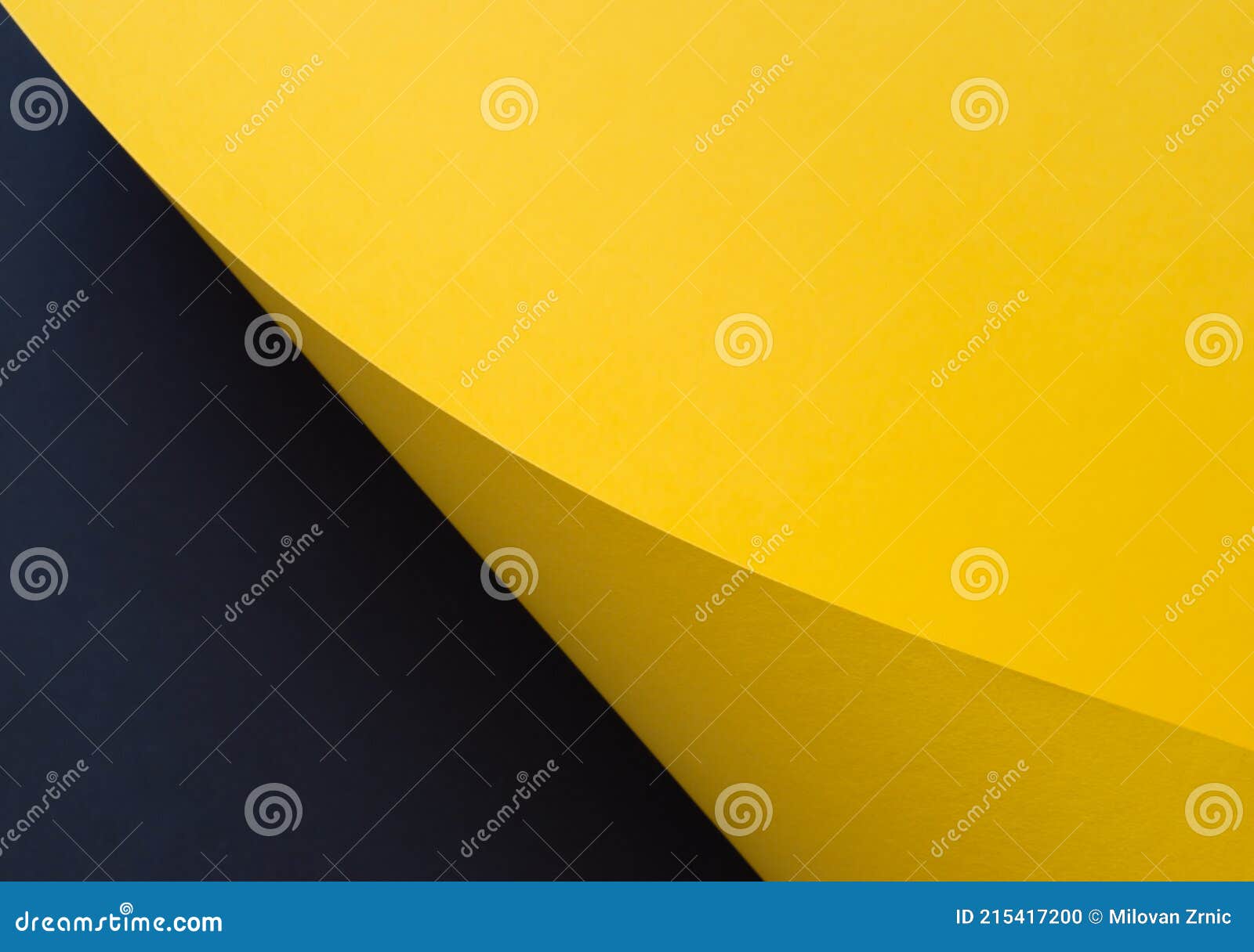 Black and Yellow Divided, Abstract, Blank 3d Background, Web Template ...