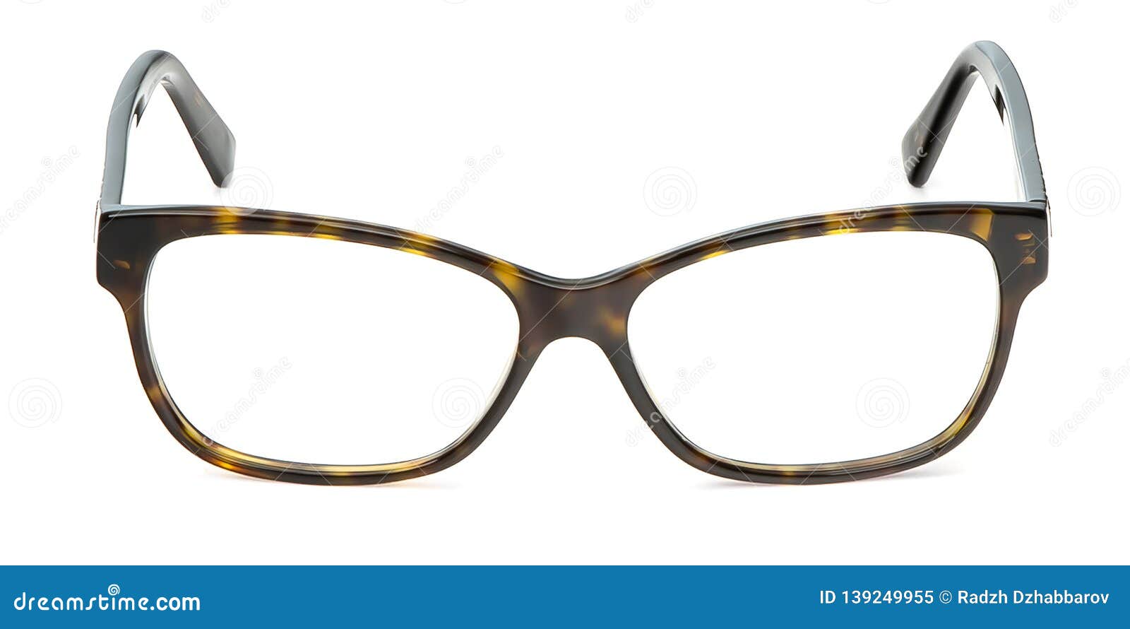 Black and Yellow Glasses in Rectangular Frame Transparent for Reading ...