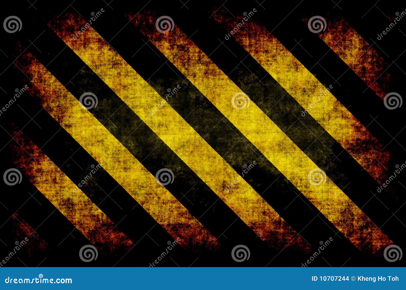 Black Yellow Hazard Stripes Stock Illustration - Illustration of line ...