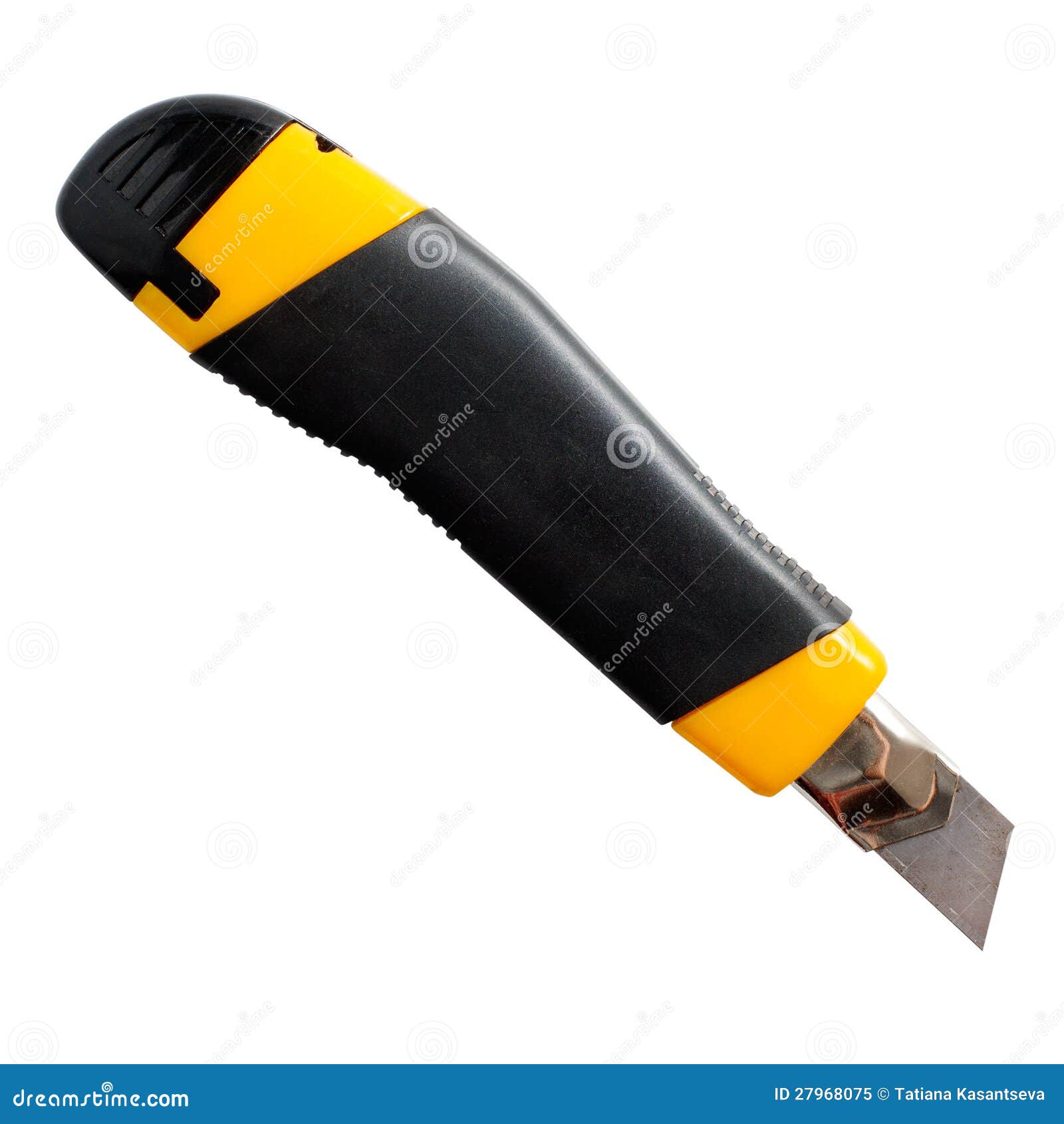 Black and Yellow Paper Cutter Stock Image - Image of blade, object ...