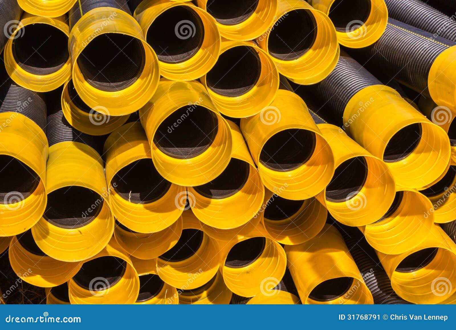 Yellow Drainage Piping Royalty-Free Stock Photo | CartoonDealer.com ...