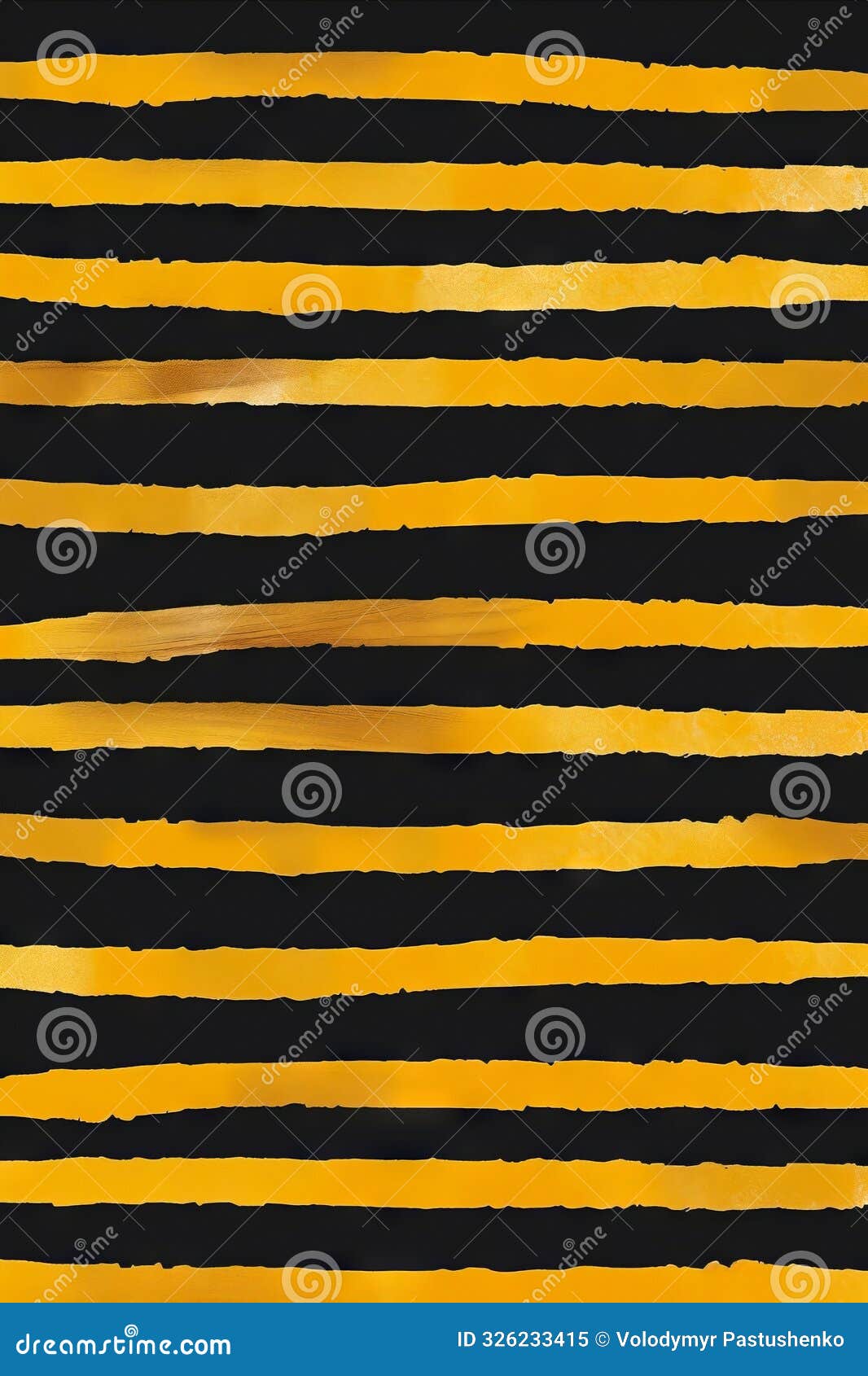 A Black and Yellow Stripe Pattern Stock Image - Image of strip ...