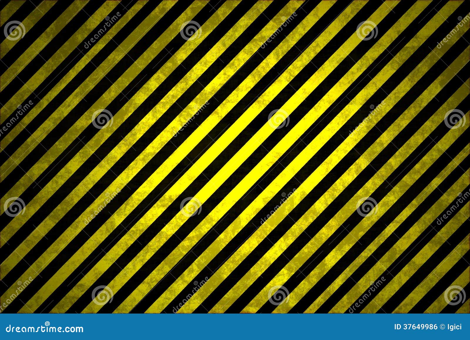 Black And Yellow Warning Stripes Stock Illustration Illustration Of