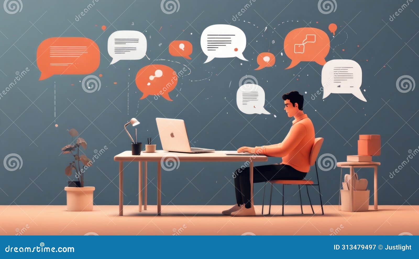 A Blackandwhite Illustration Of The Brain, Depicting Its Various ...