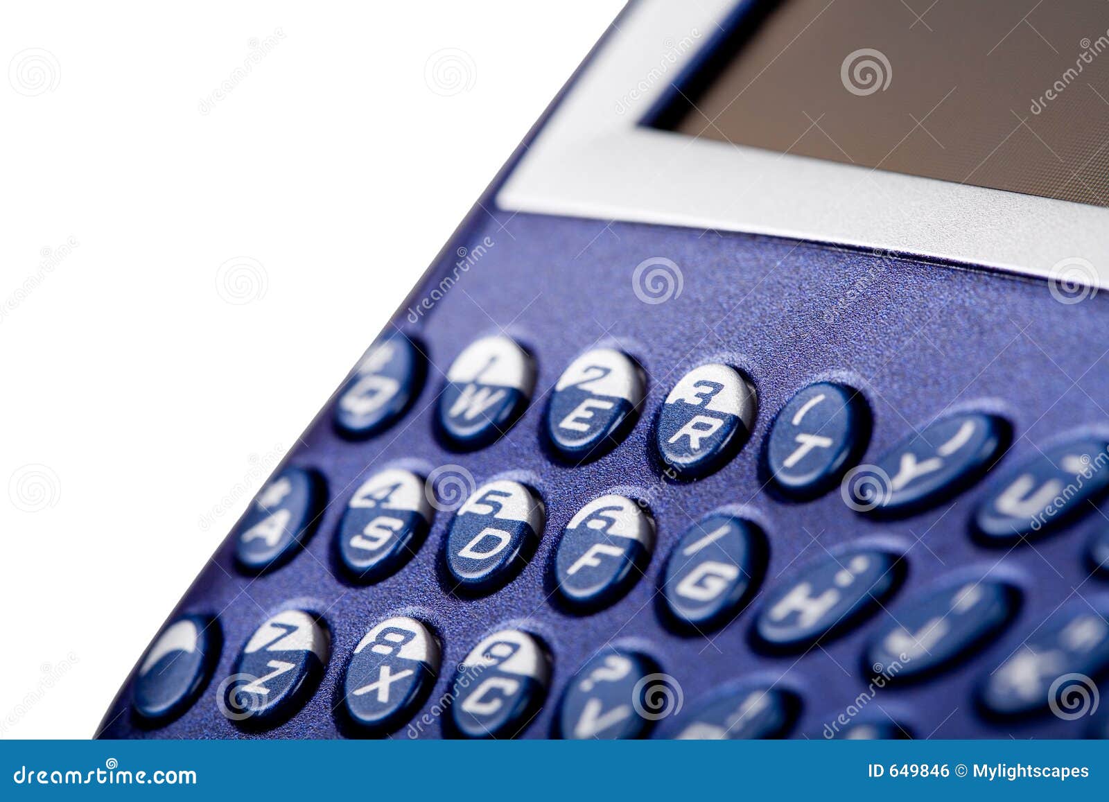 Blackberry keyboard stock photo. Image of digital, email - 649846